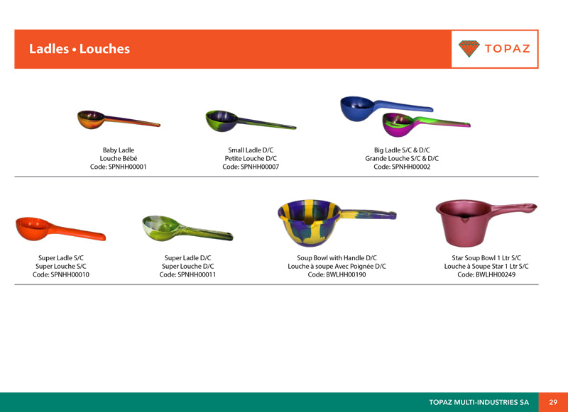 TOPAZ MULTI INDUSTRIES SA - Industrie plastique