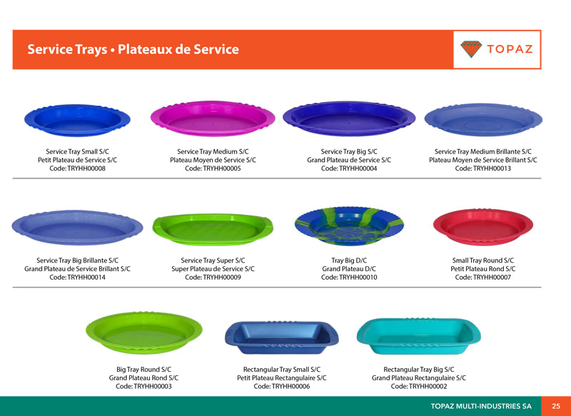 TOPAZ MULTI INDUSTRIES SA - Industrie plastique