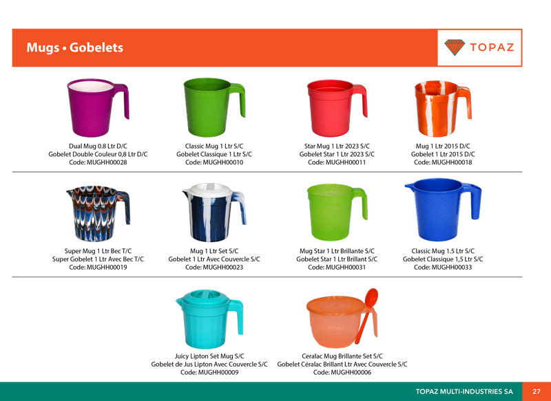 TOPAZ MULTI INDUSTRIES SA - Industrie plastique