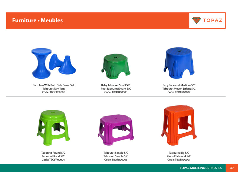 TOPAZ MULTI INDUSTRIES SA - Industrie plastique