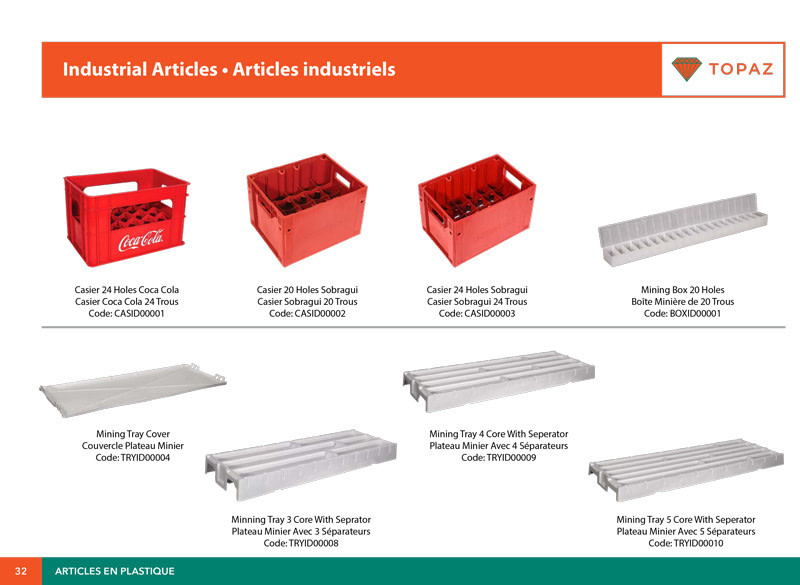 TOPAZ MULTI INDUSTRIES SA - Industrie plastique