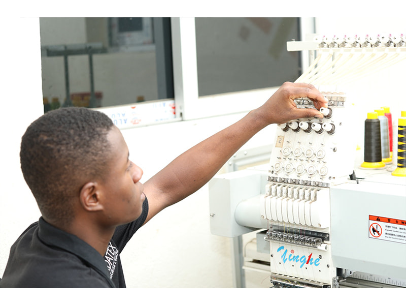 SADATEX, Abidjan, Côte d'Ivoire : Industrie textile