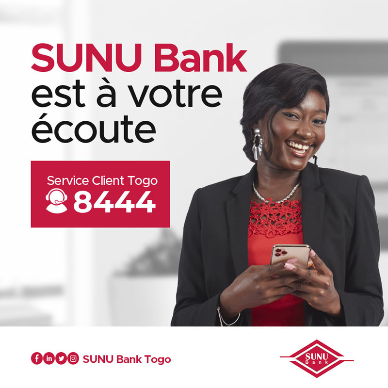 SUNU Bank Togo : Banques , Lomé