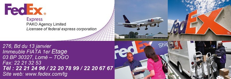 FEDEX / PAKO AGENCY LIMITED - Courrier express