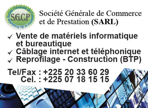 SGCP (SOCIETE GENERALE DE COMMERCE ET DE PRESTATION) - Bâtiment ...