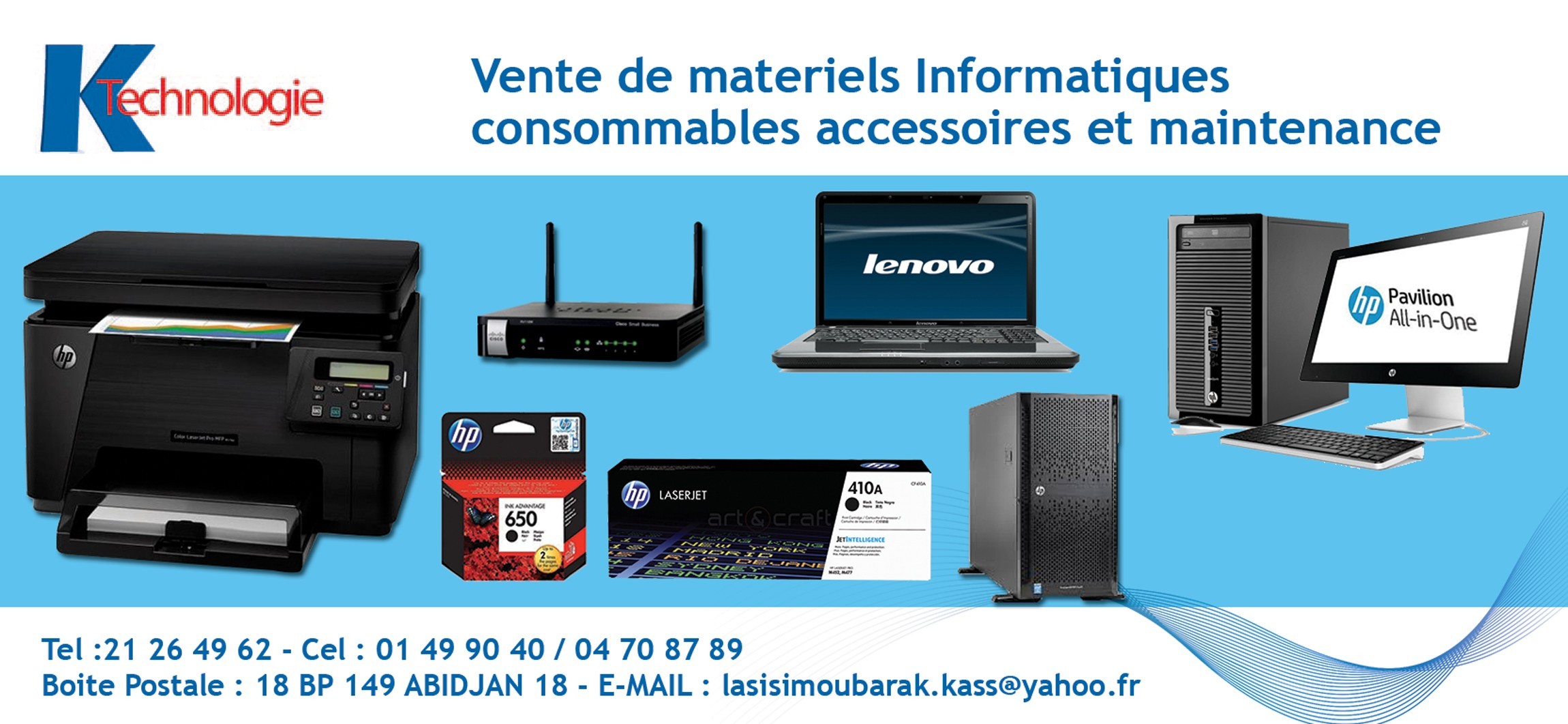 K TECHNOLOGIE - Matériel informatique