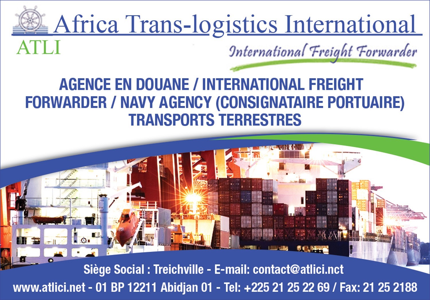 AFRICA TRANS-LOGISTICS INTERNATIONAL - Transit