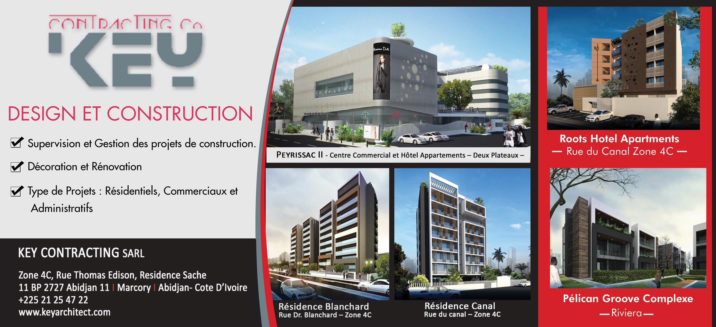 KEY CONTRACTING - Architectes