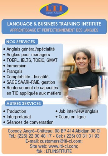 LTI (LANGUAGE AND BUSINESS TRAINING INSTITUTE) - Centres de formation