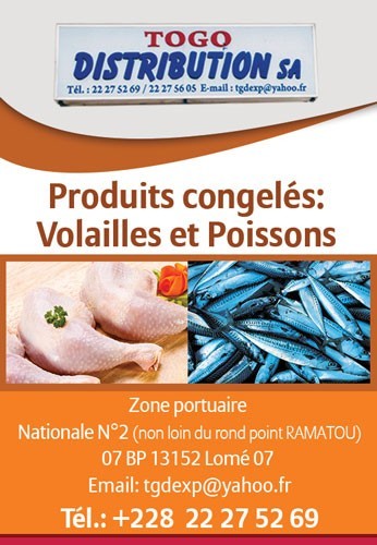 TOGO DISTRIBUTION - Produits Congelés / Surgelés