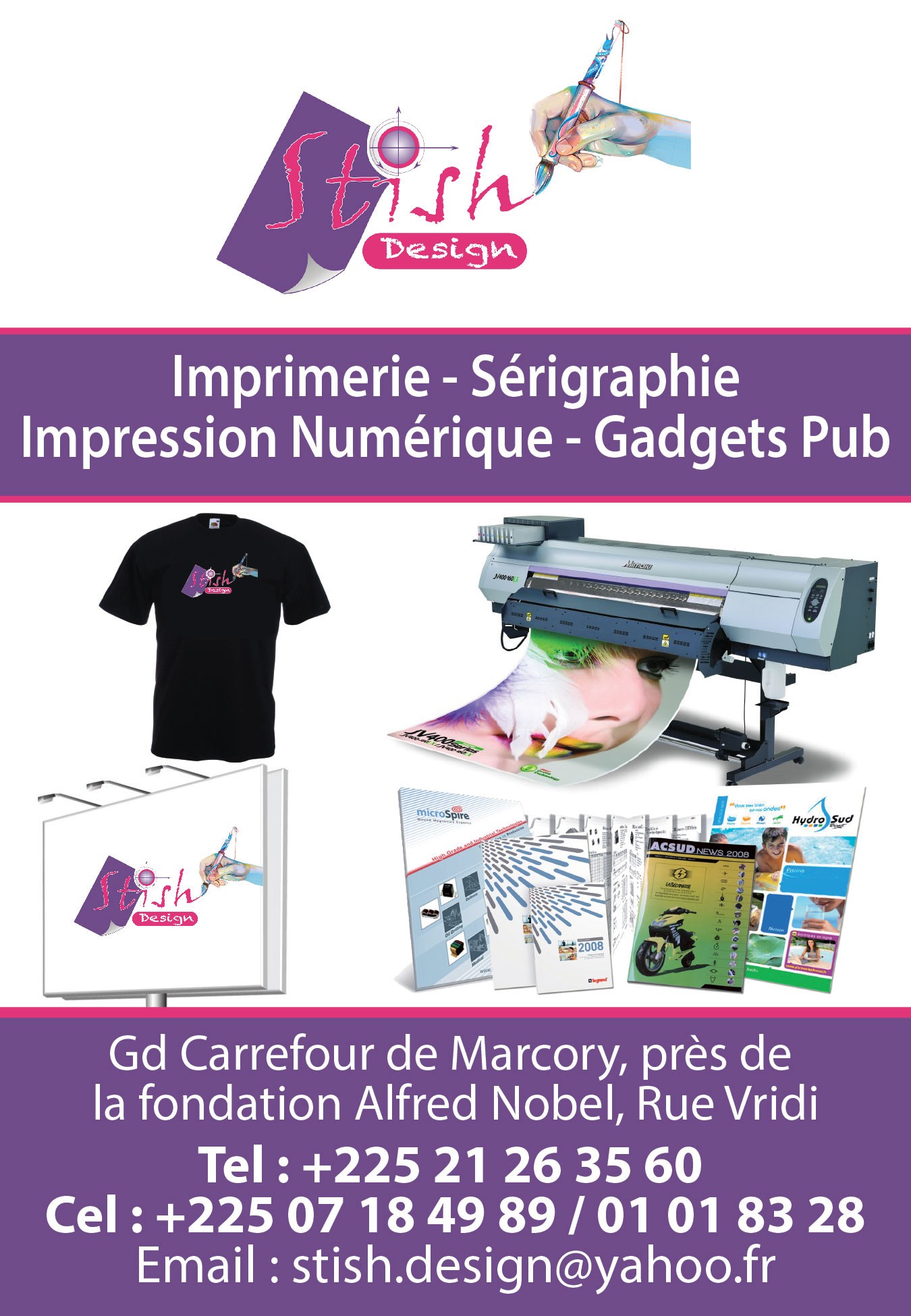 STISH DESIGN - Imprimeries