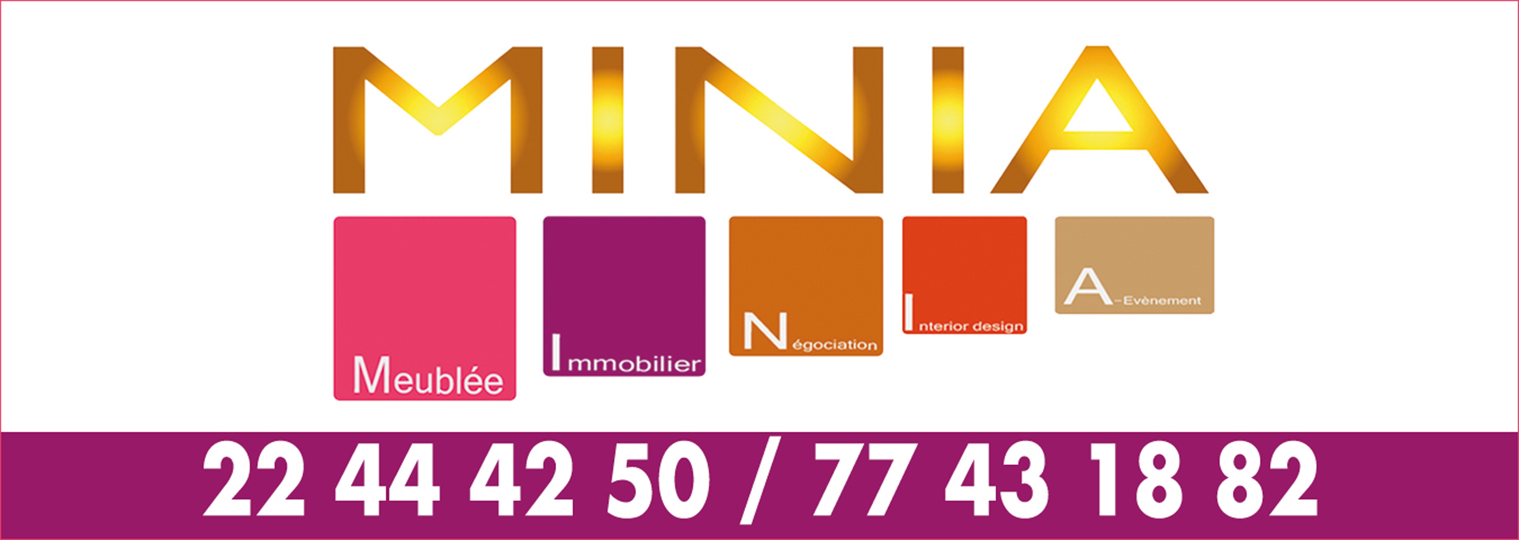 MINIA Sarl - Immobilier