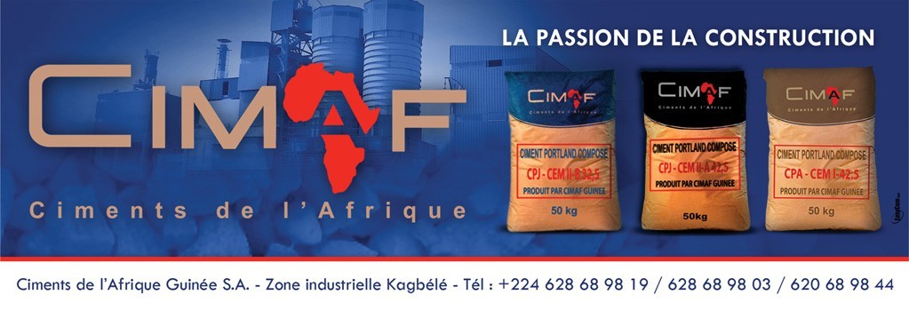 CIMAF (CIMENTS DE L'AFRIQUE GUINEE SA) - Cimenterie