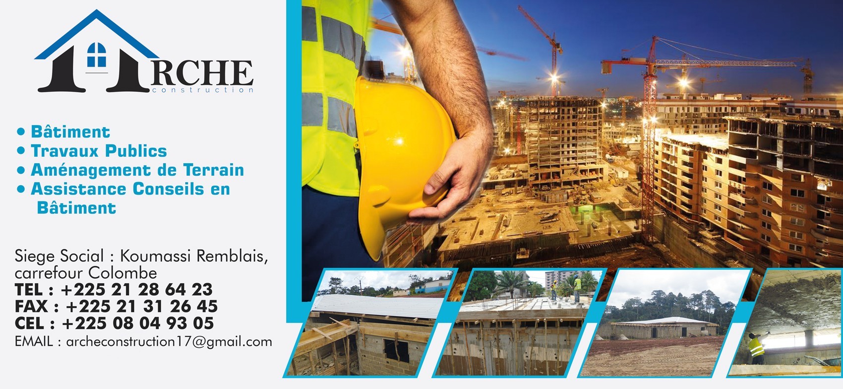 ARCHE CONSTRUCTION - Bâtiment / Travaux publics