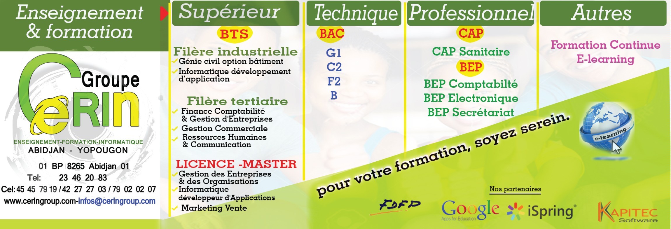 GROUPE CERIN - Formation professionnelle