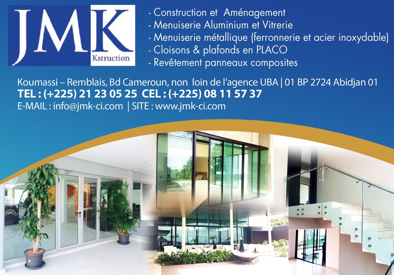 JMK (JM KSTRUCTION) - Menuiserie aluminium