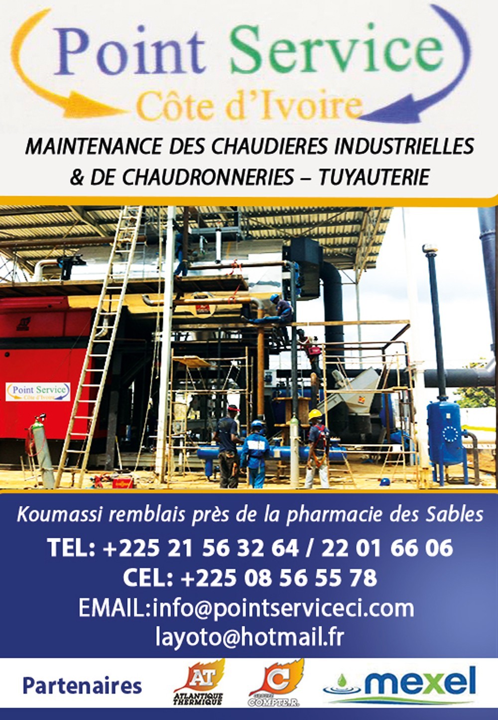 POINT SERVICE COTE D'IVOIRE - Chaudronnerie