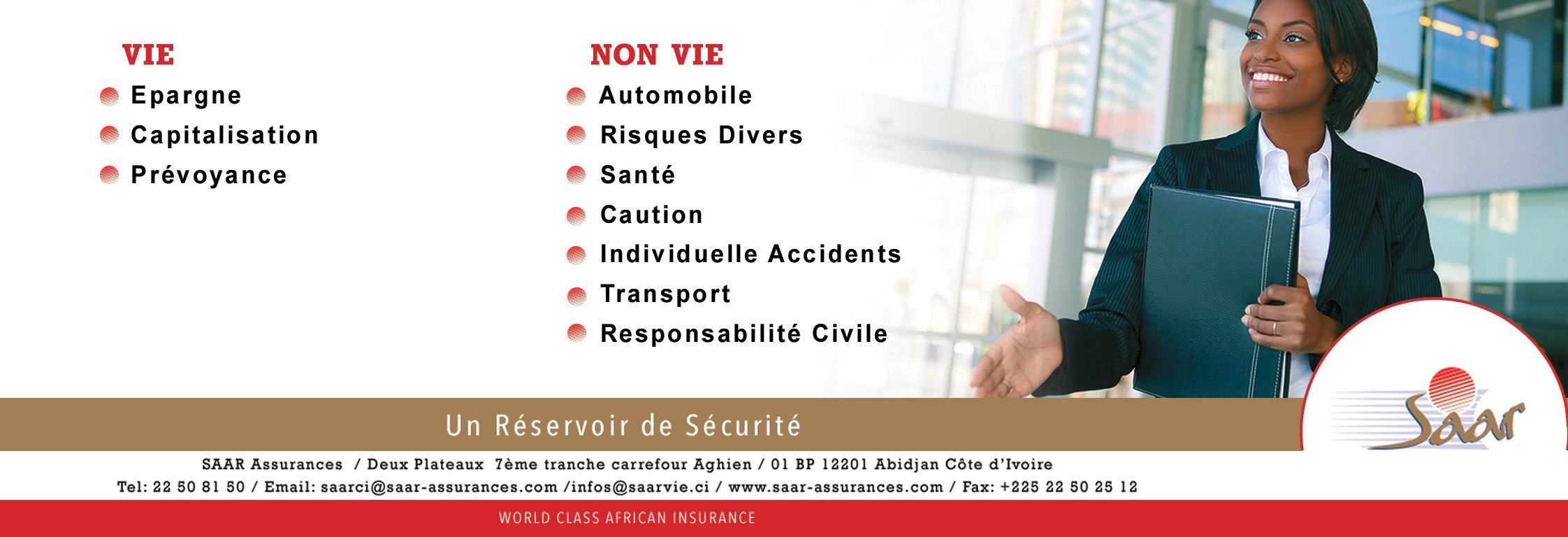 SAAR ASSURANCES - Assurances