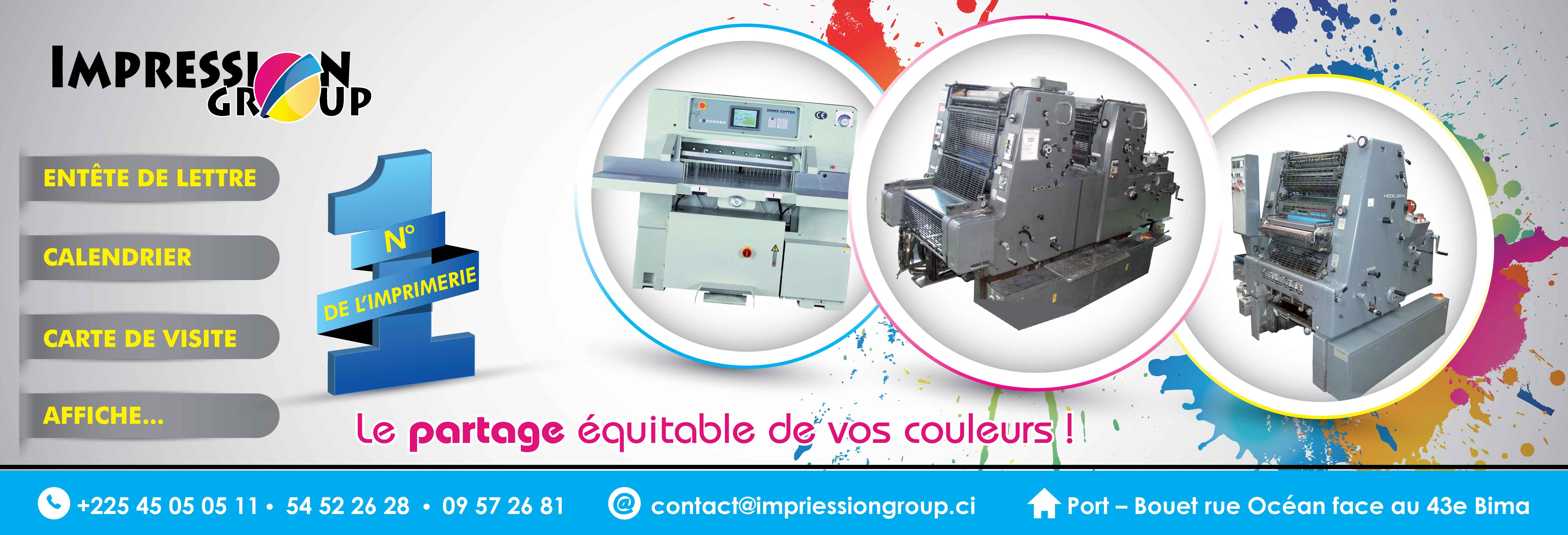 IMPRESSION GROUP Côte d'Ivoire : spécialisée dan l'Imprimerie numérique ...