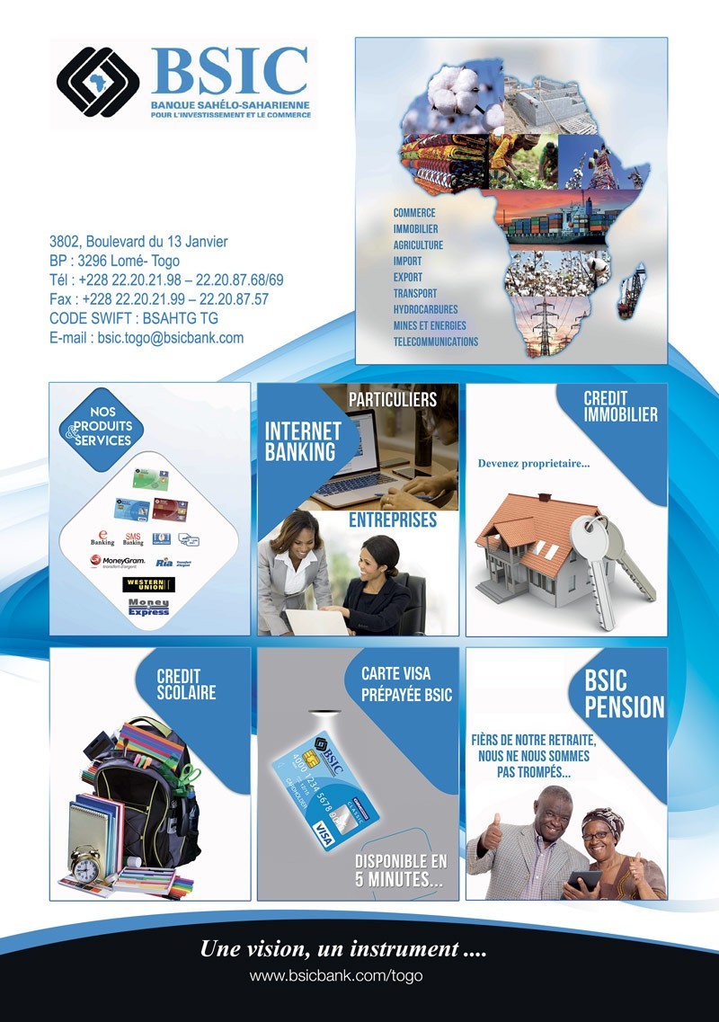 BSIC TOGO : Banques, Lomé