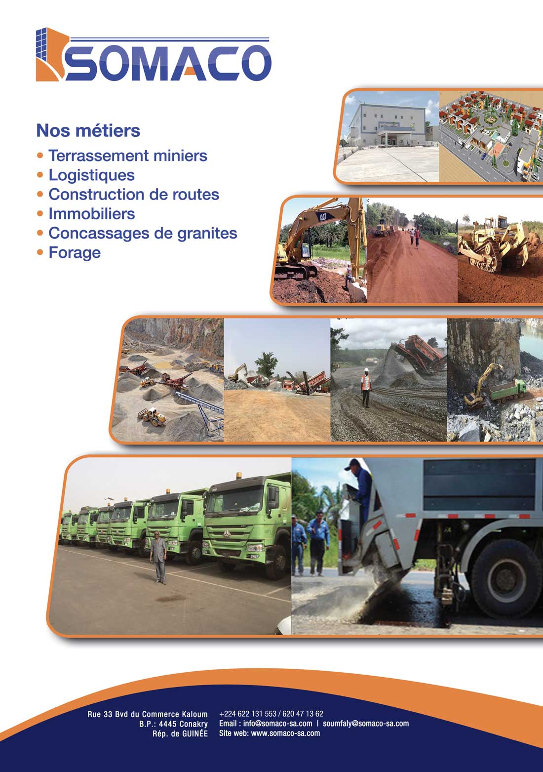 SOMACO SA - Bâtiment / Travaux publics