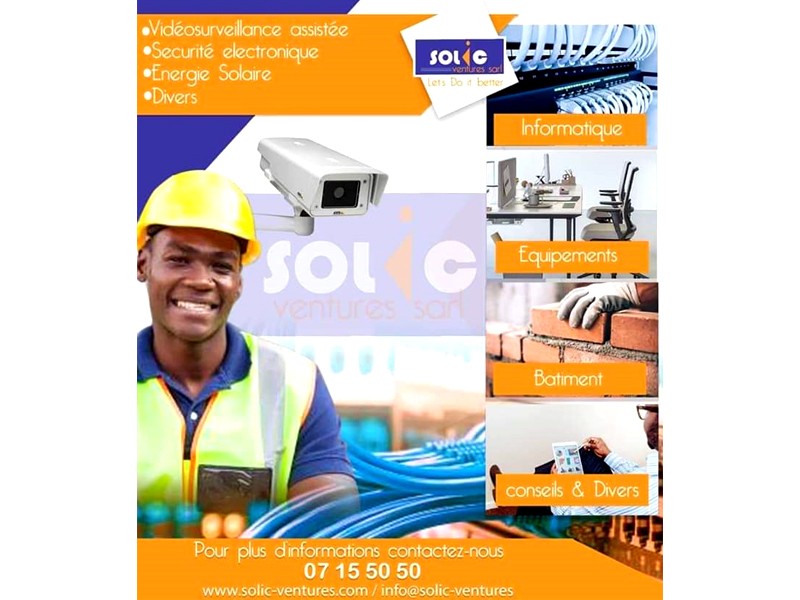 SOLIC VENTURES SARL Côte d'ivoire: Sécurité électronique