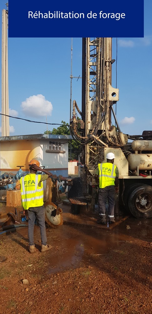 FFA (FONDATIONS ET FORAGES D'AFRIQUE) : Eau forage : Lomé Togo