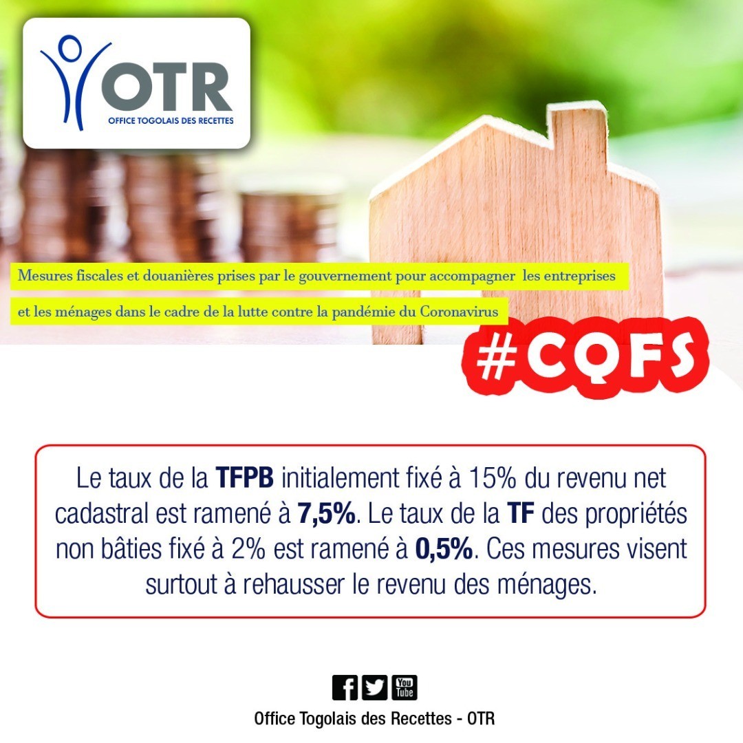 OTR (OFFICE TOGOLAIS DES RECETTES) Togo : Offices nationaux, Lomé