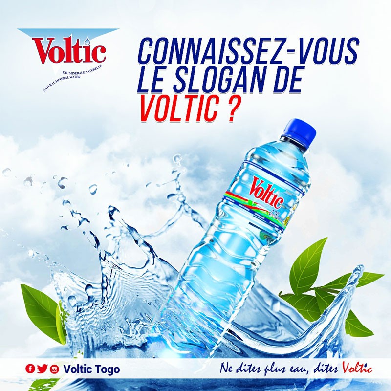 VOLTIC Togo : Eau Minérale Lomé