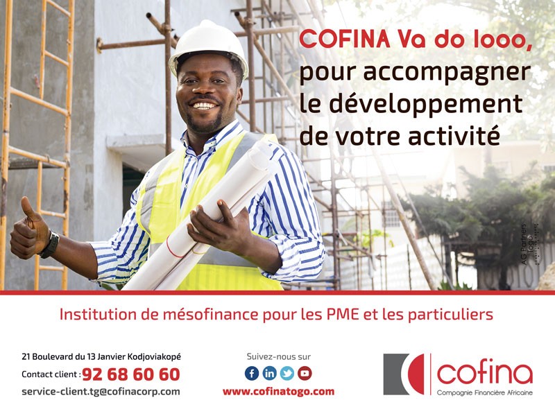 COFINA TOGO S.A (COMPAGNIE FINANCIERE AFRICAINE) : Mésofinance