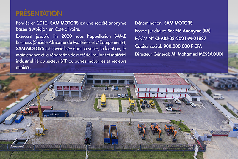 SAM MOTORS Côted'ivoire: Bâtiment, construction, matériels de btp, Abidjan