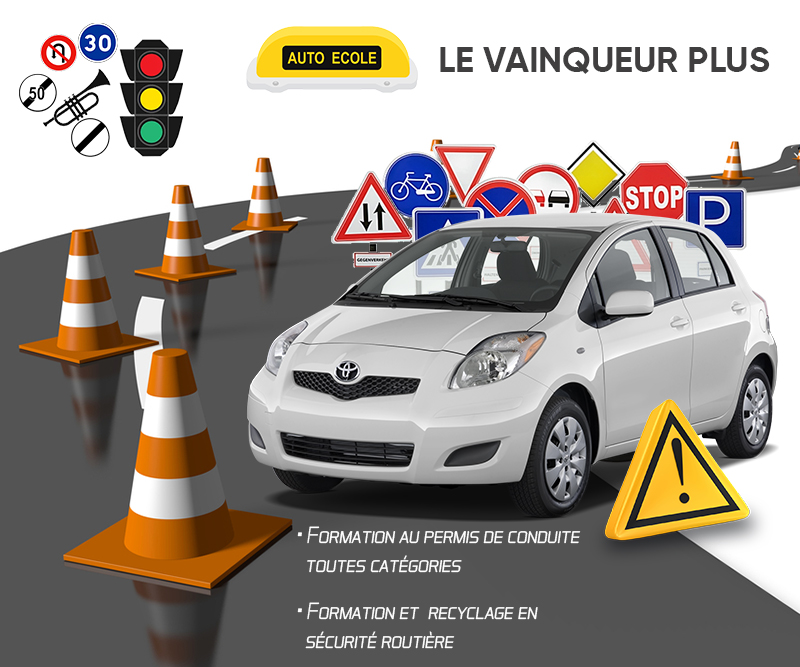 AUTO ECOLE LE VAINQUEUR PLUS - Auto-écoles