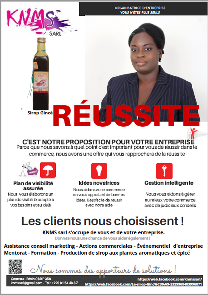 KNMS KPESSOU SARL - Marketing