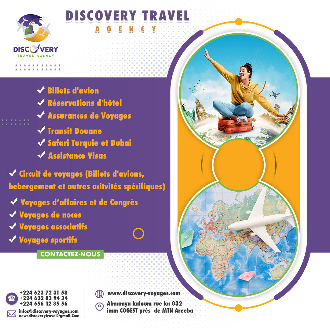 DISCOVERY TRAVEL AGENCY - Agences de voyage