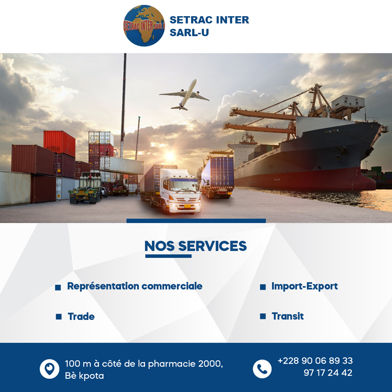SETRAC INTER SARL (SECTEUR DE TRANSIT ET COMMERCE INTERNATIONAL SARL) - Import et export