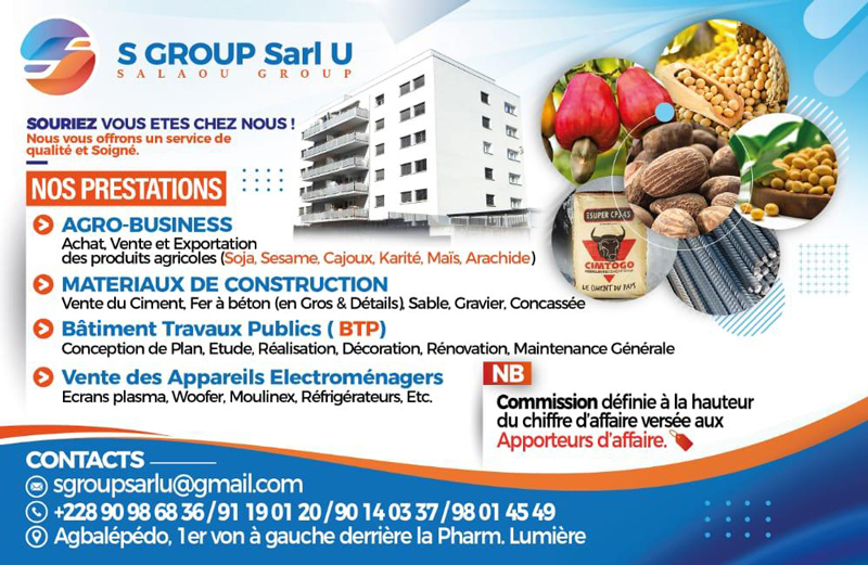 S-GROUP SARL U - Matériaux de construction