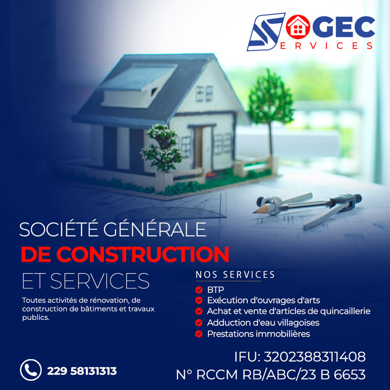 SOGEC & SERVICES - Bâtiment / Travaux publics