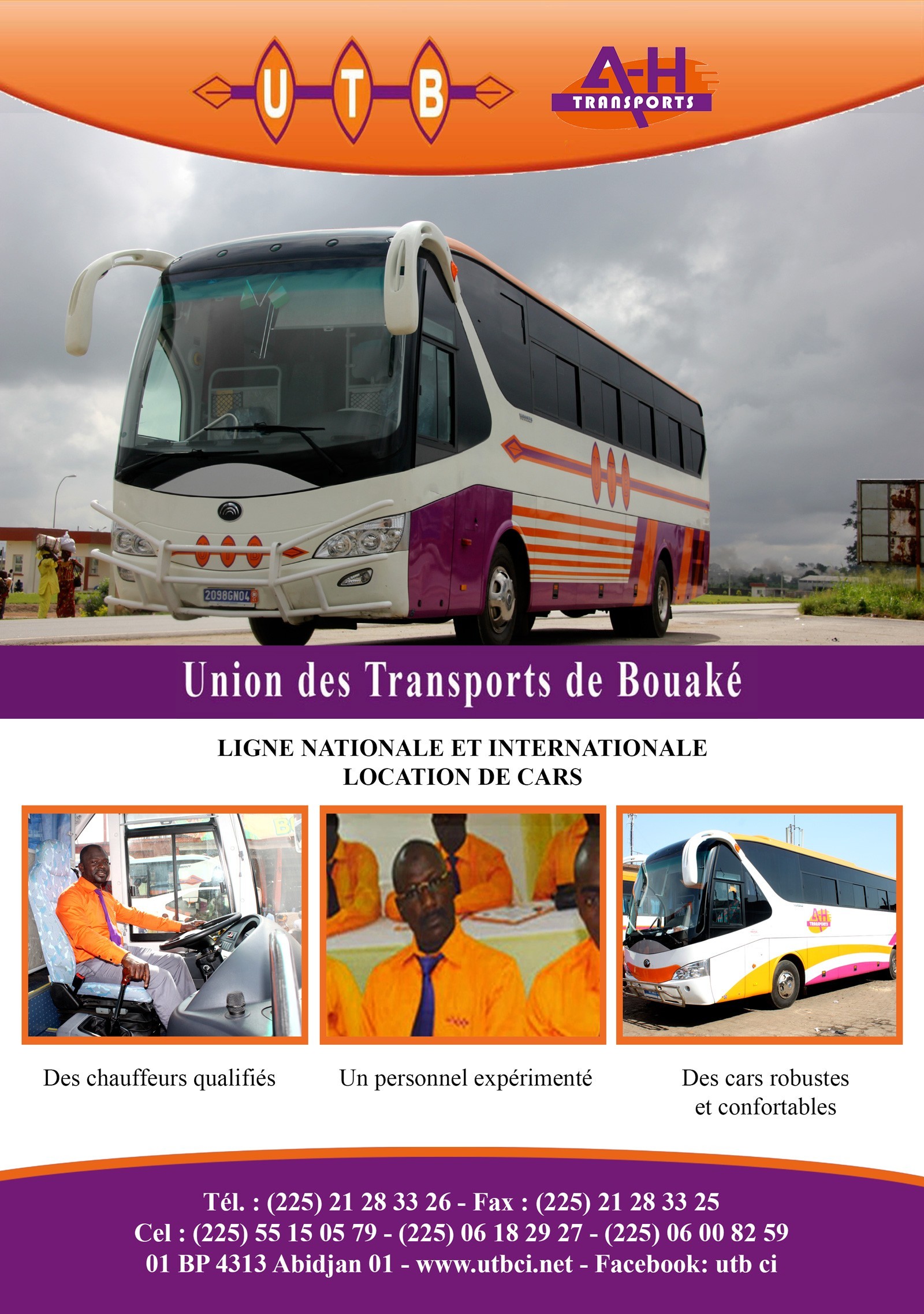 UTB (UNION DES TRANSPORTS DE BOUAKE) - Transports