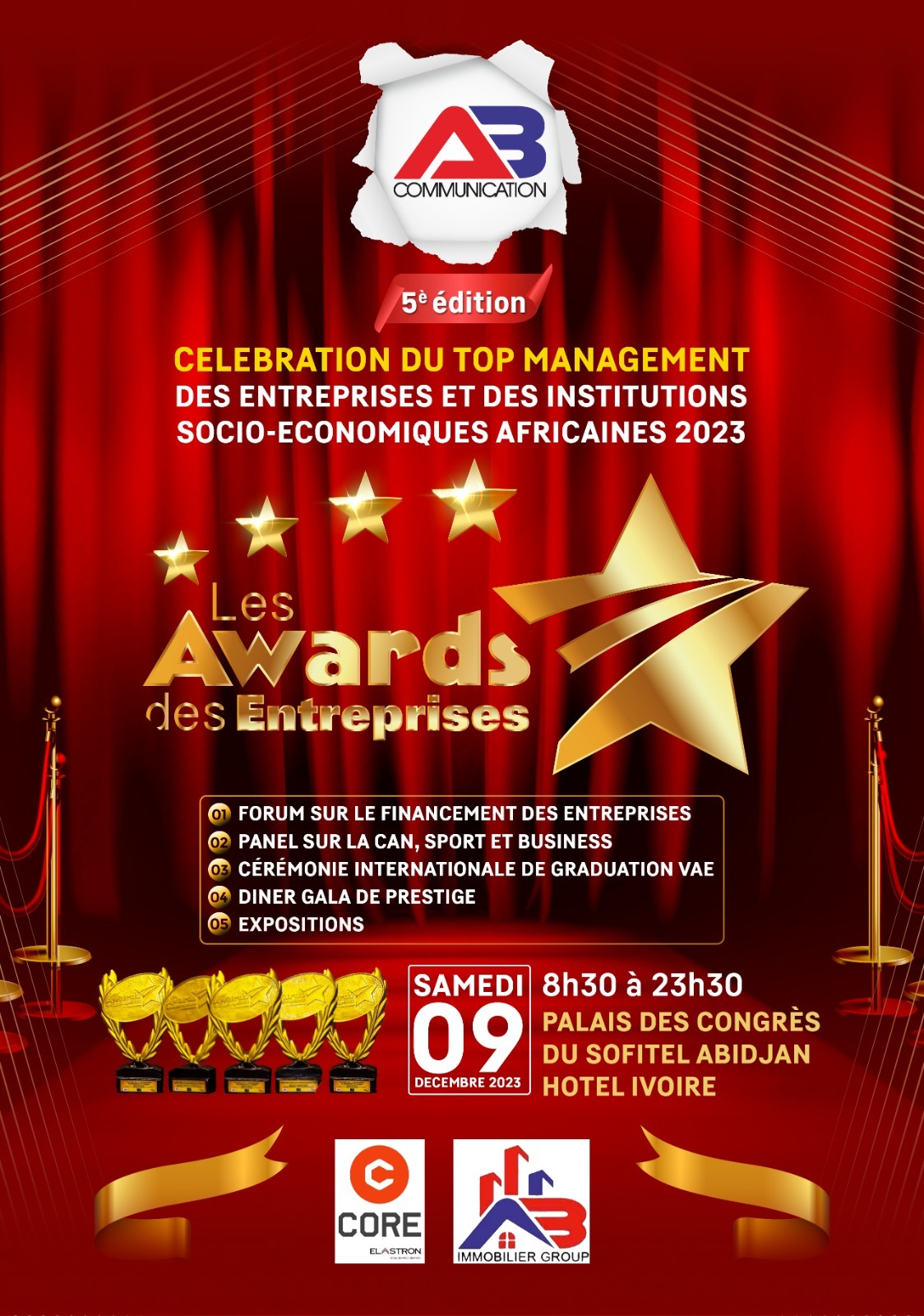 LES AWARDS DES ENTREPRISES - Evénementiel