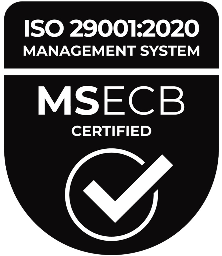 VIGILUS SA, certifiée ISO 9001 et 29001 - Sécurité incendie