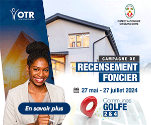 OTR (OFFICE TOGOLAIS DES RECETTES) Togo : Offices nationaux, Lomé